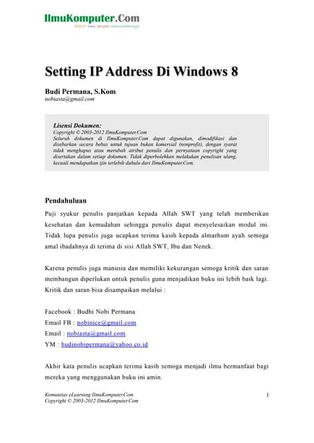Image result for Cara Setting IP Addres