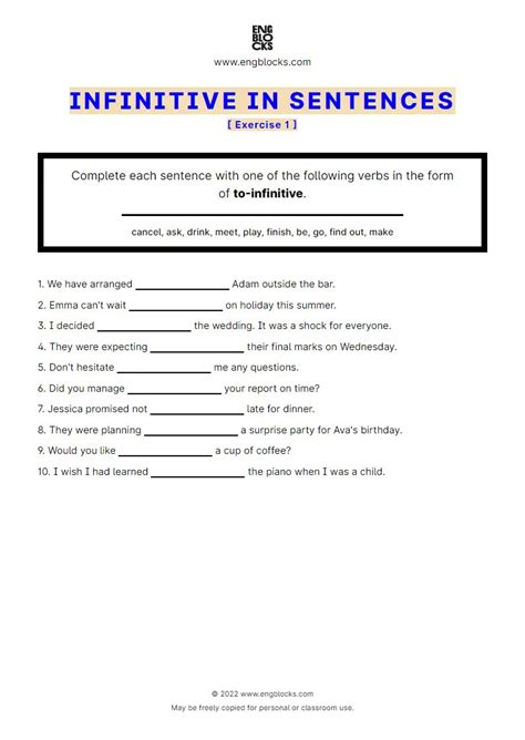 Image result for Sentences Using Infinitive