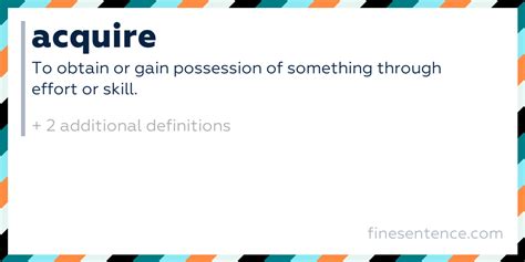 Image result for Acquire Definition
