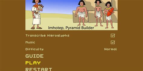 Imhotep, Pyramid Builder | GameCompanies.com