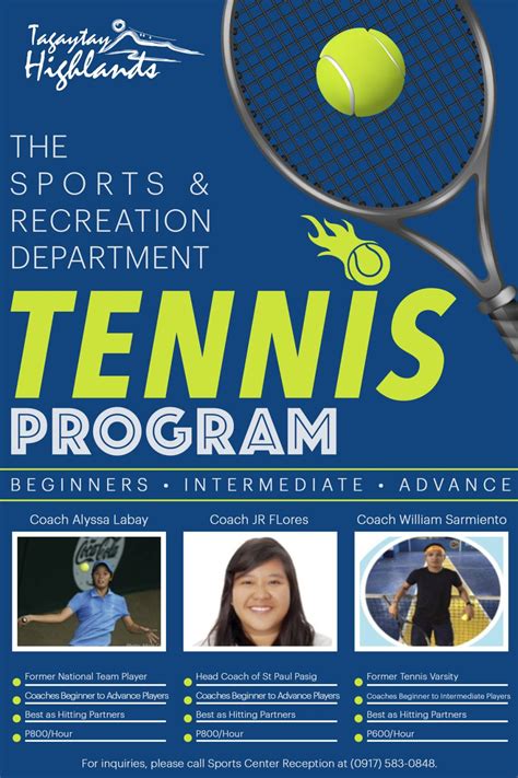 Image result for Sample Tennis Training Program