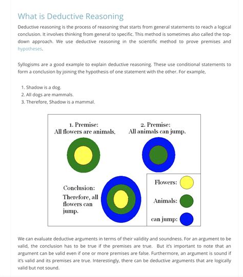 Image result for Deductive Examples