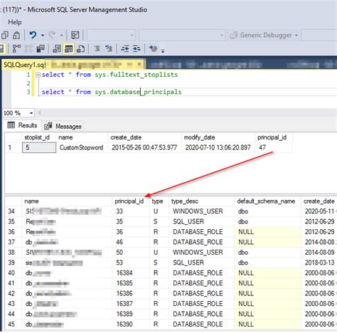 Image result for SQL Server Database Principals