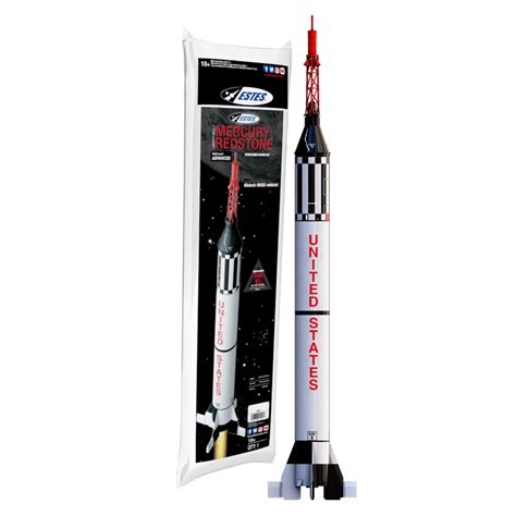 Model rocket kits :: Scale model rockets :: Mercury Redstone model ...