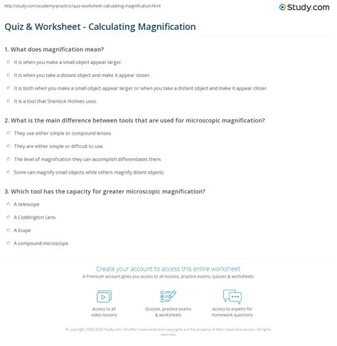Image result for Magnification Equation Examples