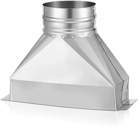 Image result for Square to Round Duct Connection