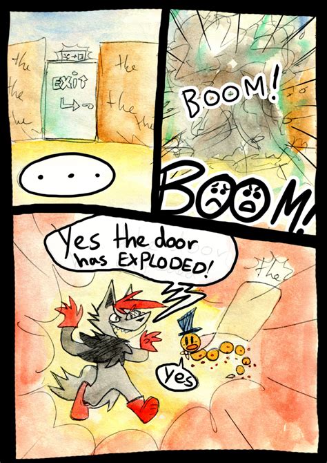 Image result for Manga Door Exploding