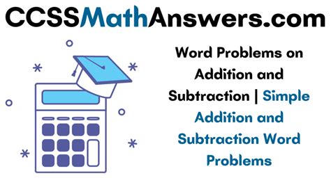 Image result for Simple Math Word Problems