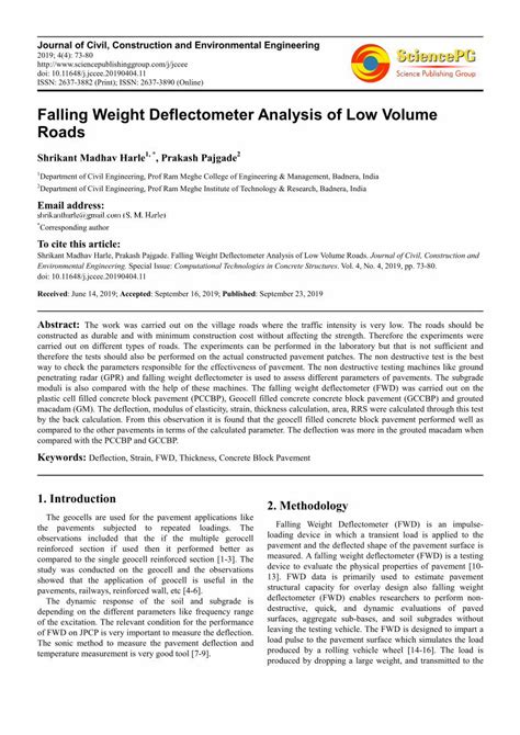 Image result for Falling Weight Deflectometer Analysis
