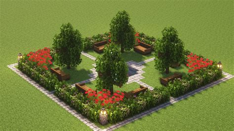 Image result for Minecraft Garden Tutorial