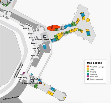 Image result for SFO Terminal 2 Map