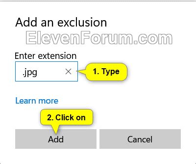 Image result for Add or Remove Exclusions Windows 11