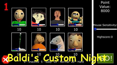 Image result for Baldi Basics Custom