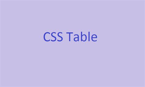 Image result for CSS File for Table