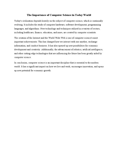 Image result for Important Computer Science