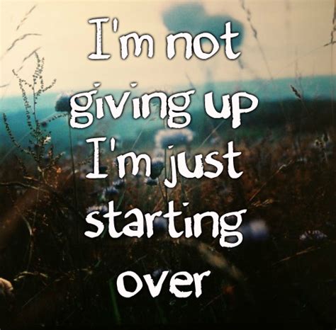 Image result for Starting Over Again