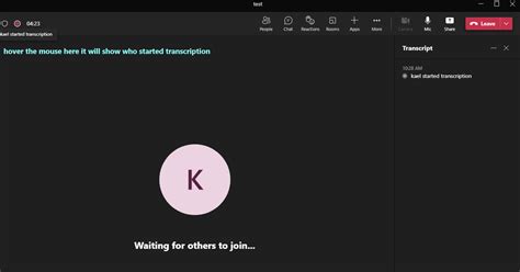 Image result for Microsoft Teams Transcript