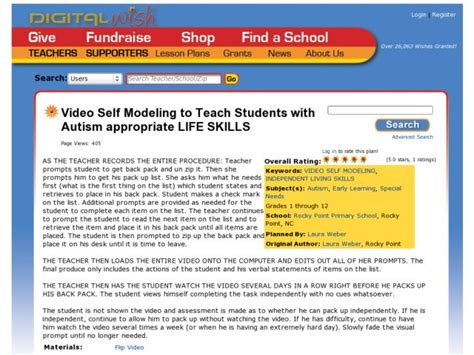 Image result for Lesson Plan with Video Modeling