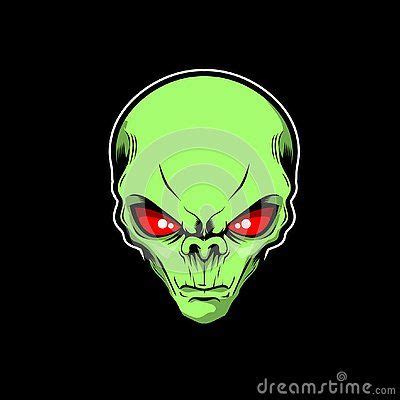 Image result for Alien Head Cartoon