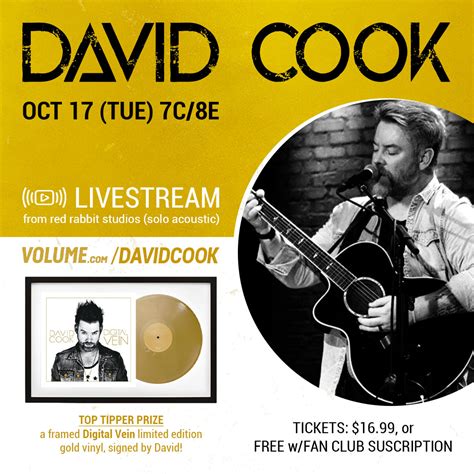 Image result for David Cook Live