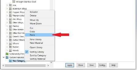 Image result for How to Add Material in SolidWorks