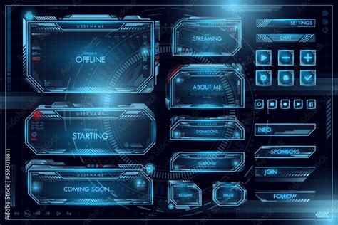 Image result for Gamer Live Stream Interface