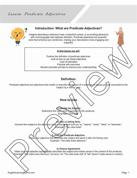 Image result for Predicate Adjective Diagram