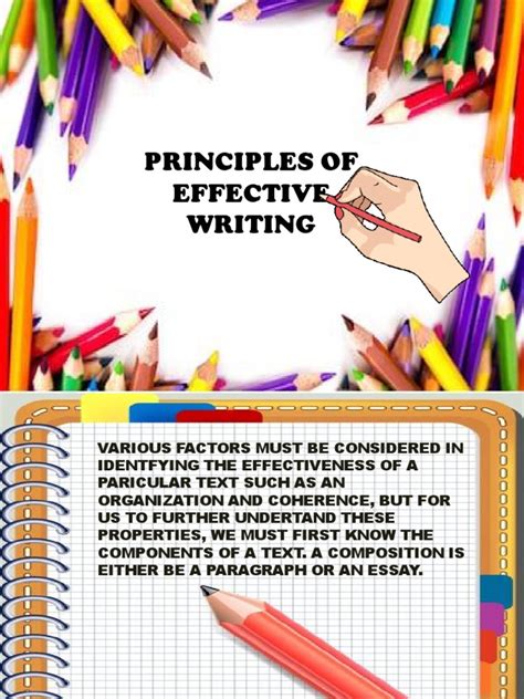 Image result for Effective Writing Principles