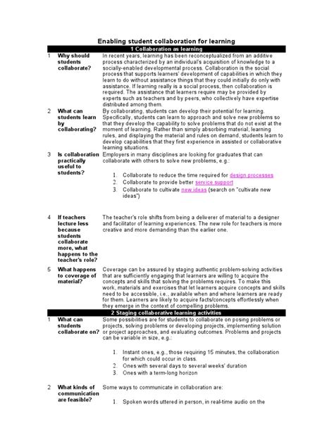 Image result for Collaborative Learning Questionnaire