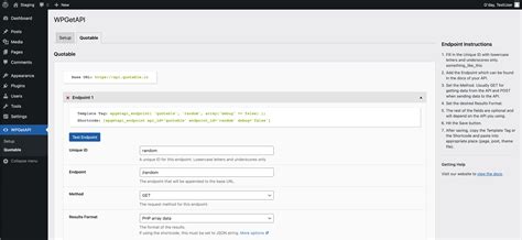 Image result for API Endpoint Page Example