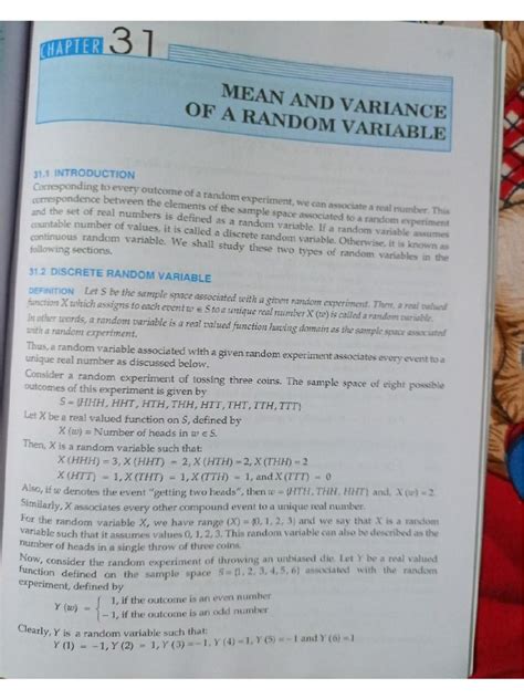 Image result for Variance of Random Variable with PDF
