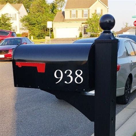 Image result for Custom House Numbers Mailbox
