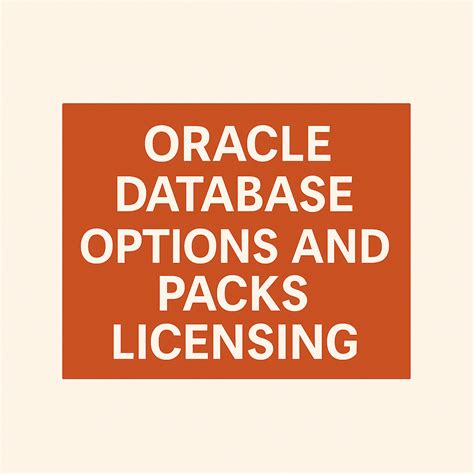 Image result for Oracle Database Options