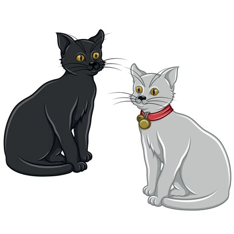 Image result for Cartoon Cat Vector