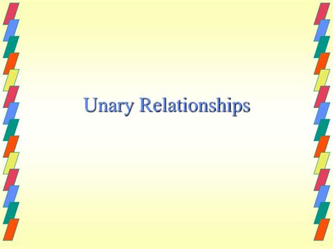 Image result for Unary Relationship Example