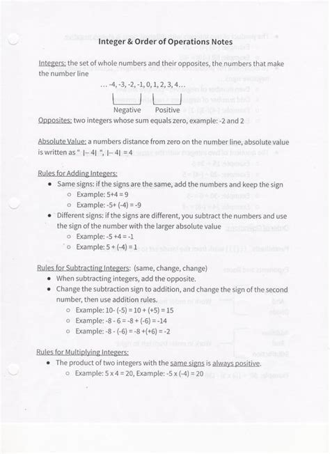 Image result for 8th Grade Math Class Notes