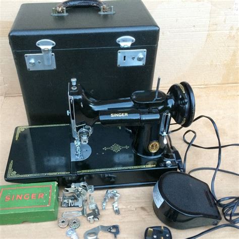 Image result for Singer Featherweight Sewing Machine