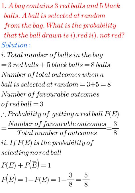 Image result for Probability Problem Solving Y10