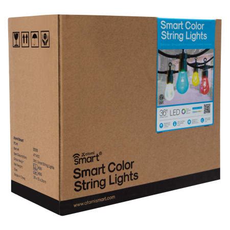 Image result for Atomi Smart LED Color String Lights Alexa Connection