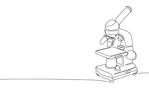 Image result for Microscope Line Art