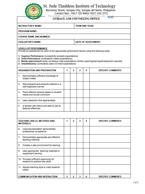 Image result for Class Instructor Evaluation