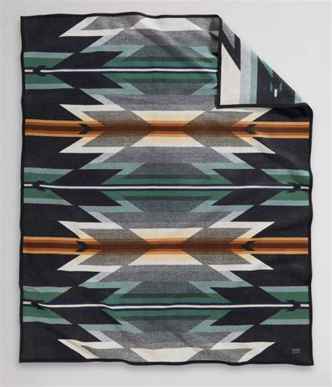 Wyeth Trail Oxford Wool Queen Blanket by Pendleton | Pacific Blanket ...