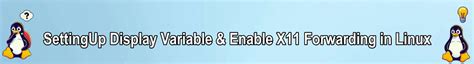 Image result for How to Enable X11 Forwarding Linux