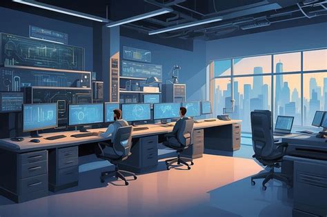Image result for Computer Center Vector