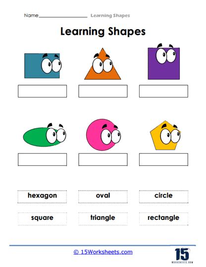 Image result for Shapes Worksheet