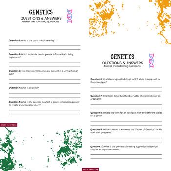 Image result for Genetics Questions and Answers