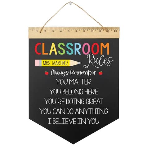 Image result for Classroom Rules Sign