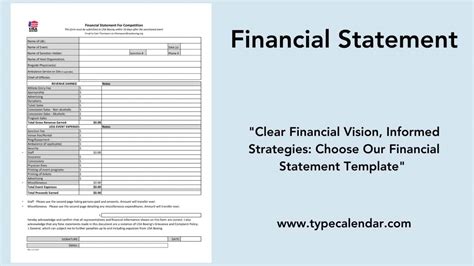 Image result for Financial Statement