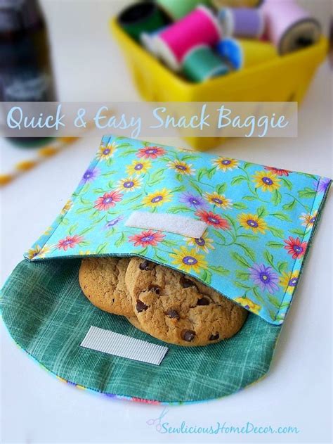 Image result for Snack Bag Tutorial