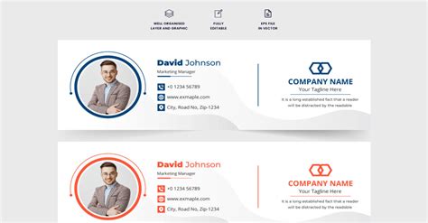 Image result for HTML Digital Email Signature